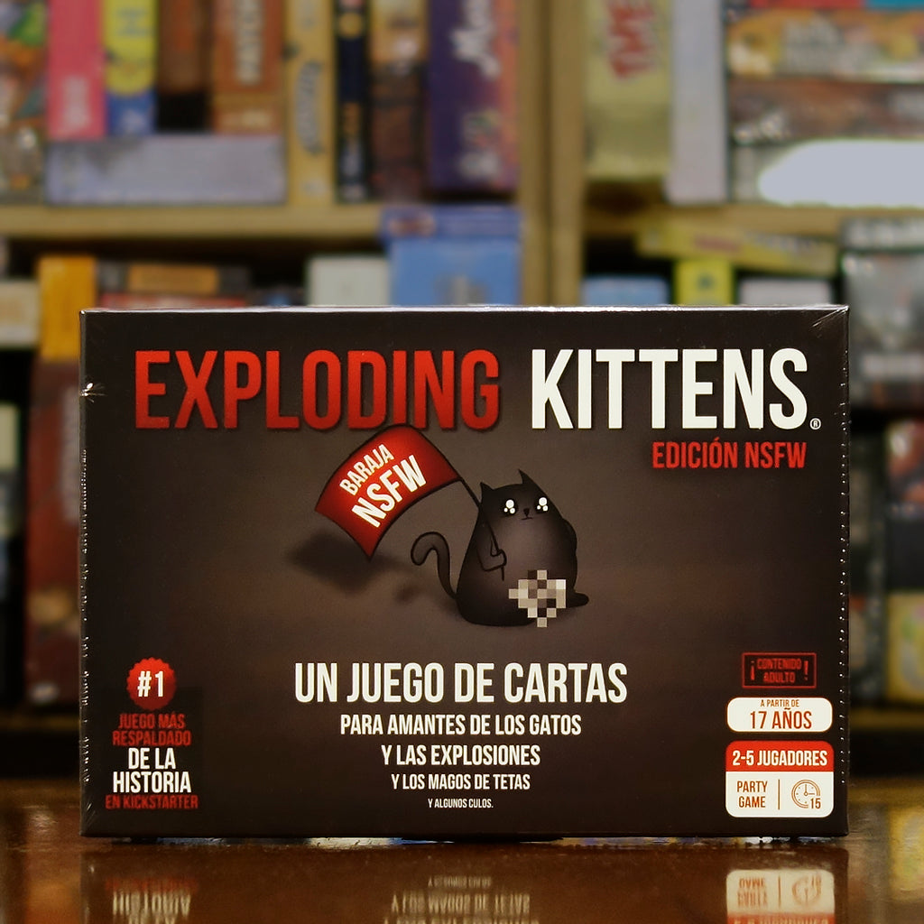 Exploding Kittens: Edición NSFW - Juego de Fiesta – Mana House